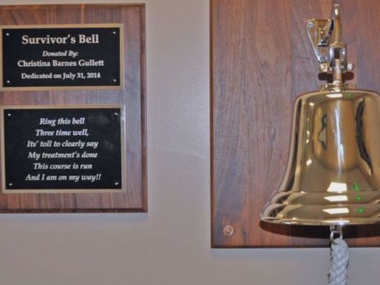 Woman rings bell to signal end of cancer treatment | 13wmaz.com