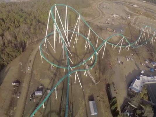 WATCH:Test run of world's largest giga-coaster | 13wmaz.com