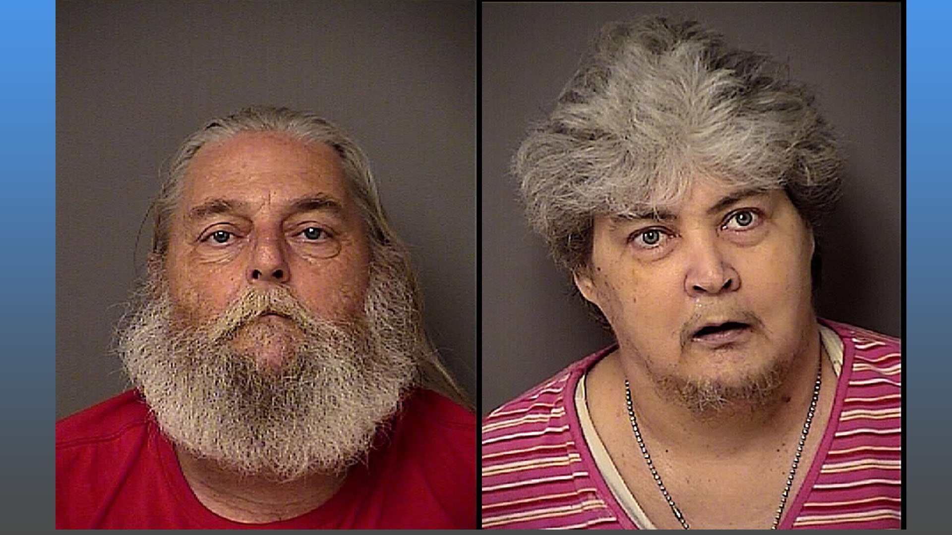 Florida man and goateed wife arrested for elder abuse | 13wmaz.com