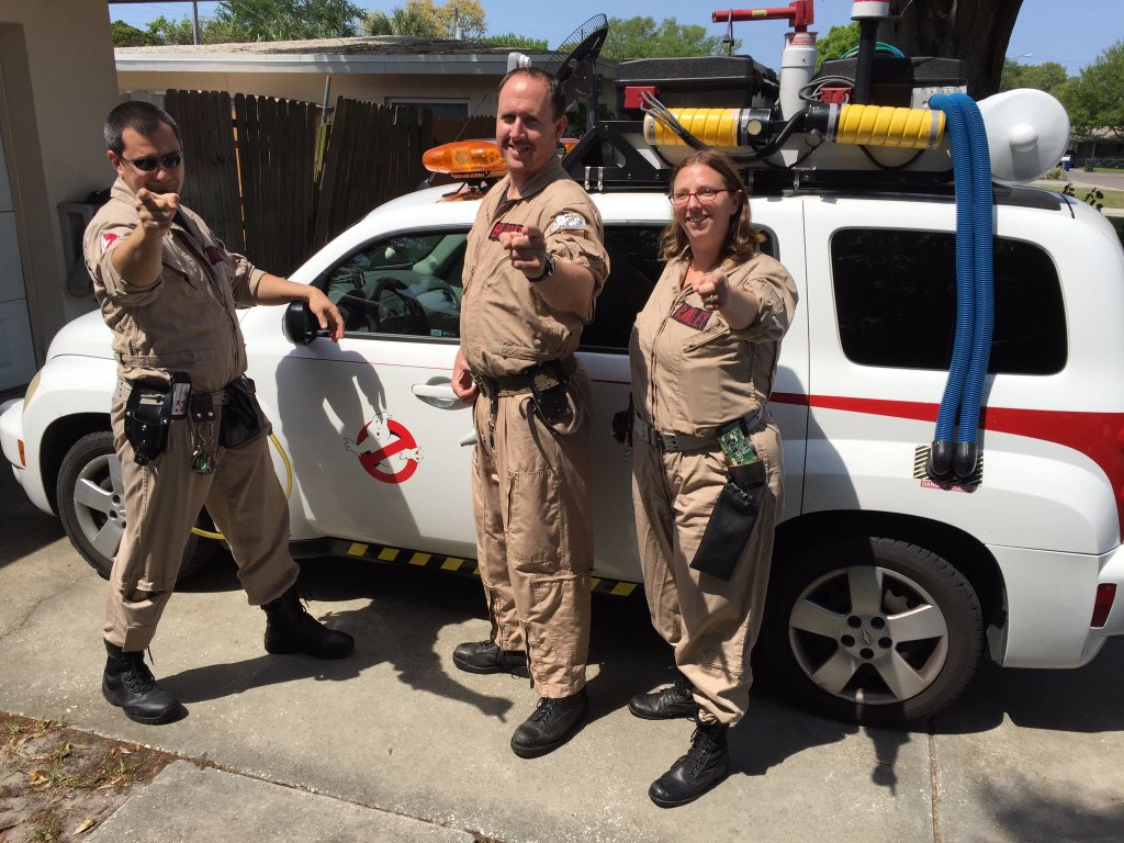 Couple's Ghostbusters car is on a mission | 13wmaz.com